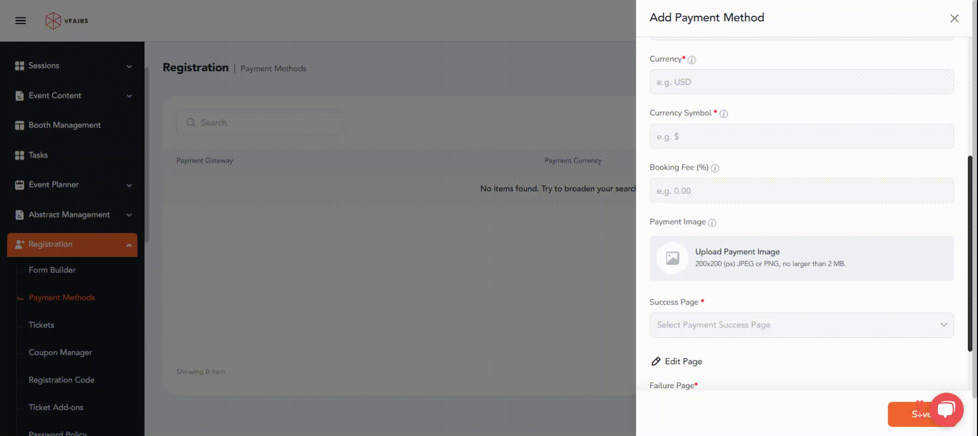 How to setup a payment gateway for a registration form