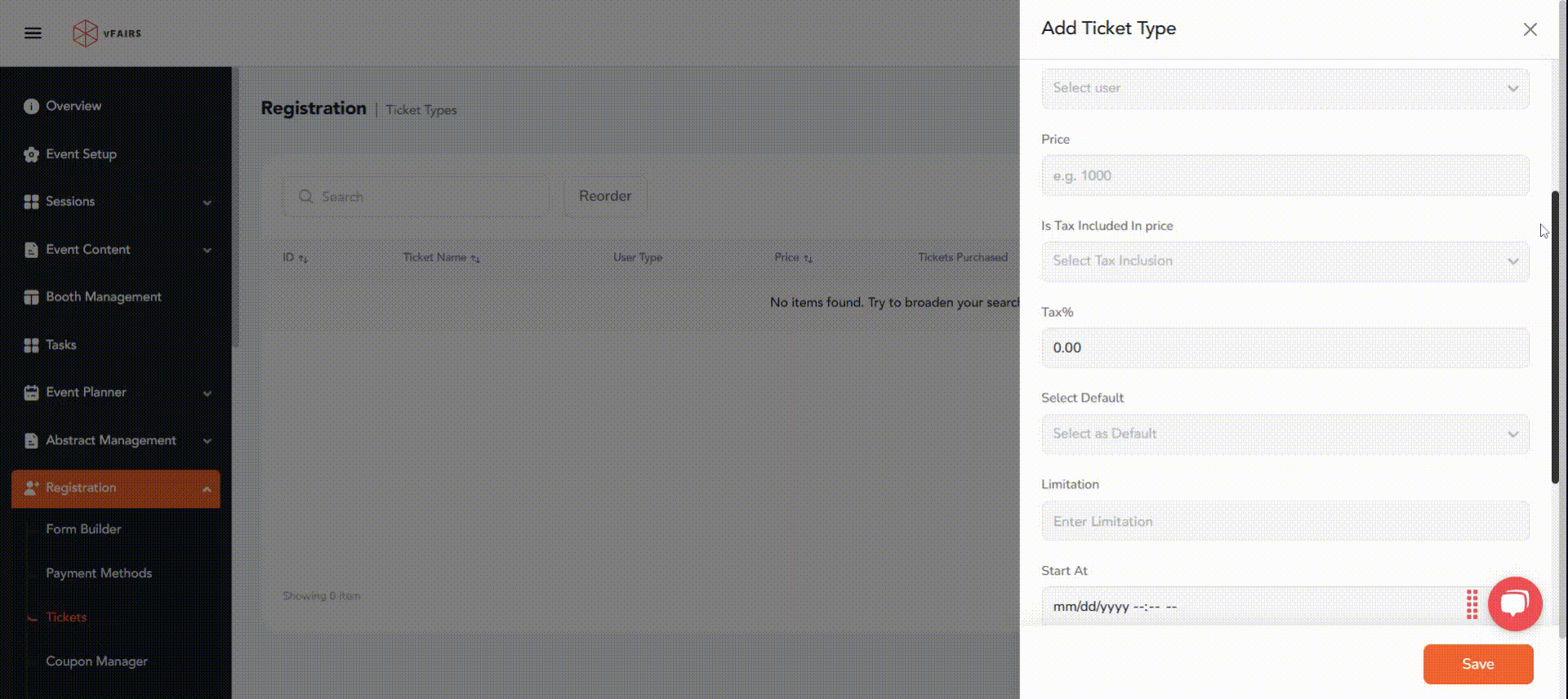 How to add ticket(s) for your registration form?
