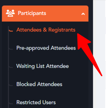 How to View and Manage My Registrants