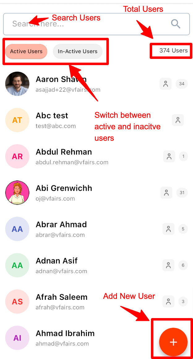 How to use the User Management tool