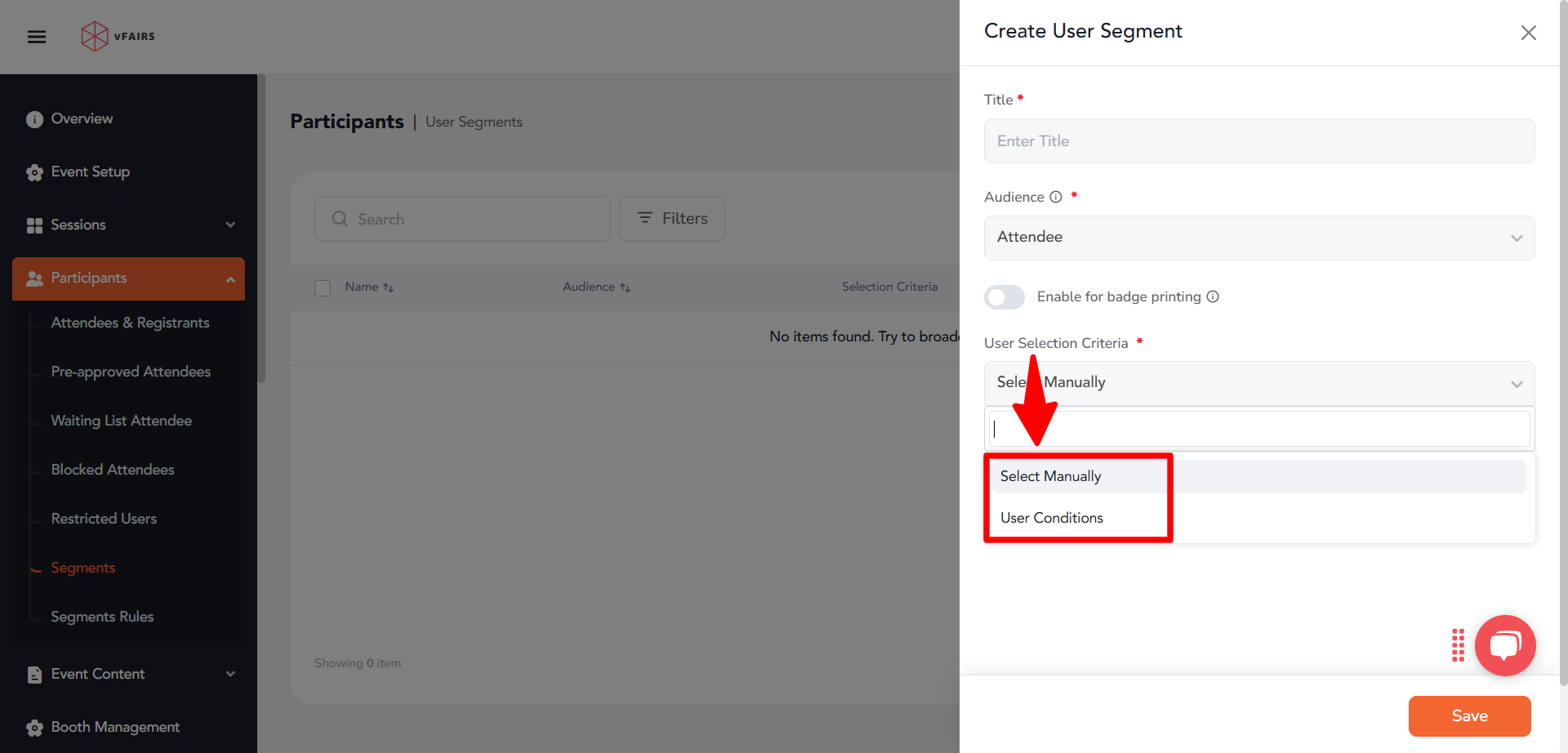 How to create and manage user segments