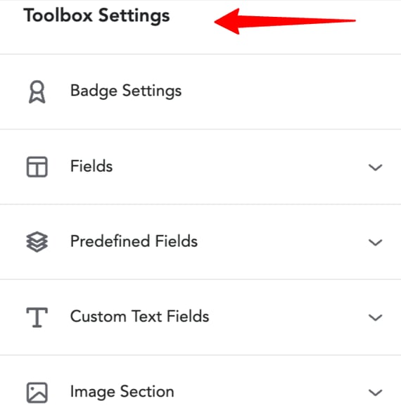 How to customize your badge design